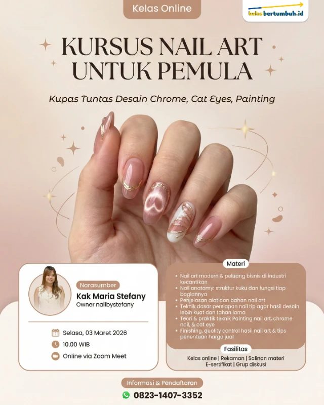 Kursus Nail Art untuk Pemula