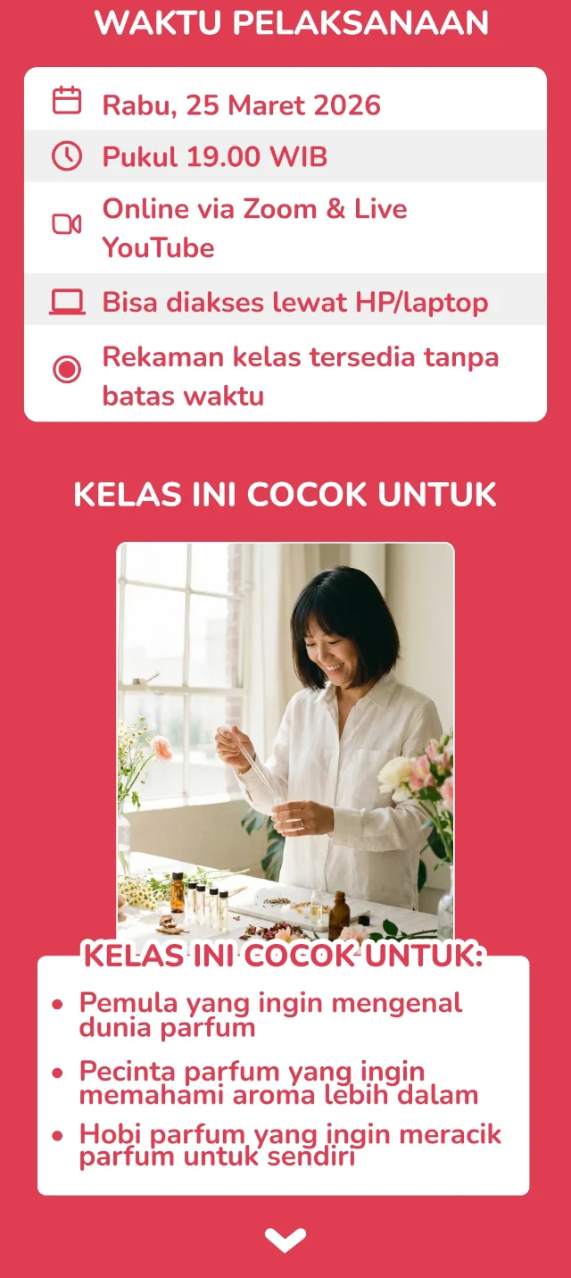 Belajar Meracik Parfum Modern